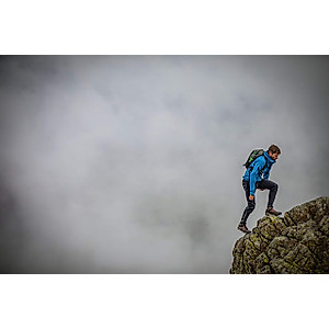 Inov-8 Men's Roclite G 345 GTX Mid Waterproof Lightweight Hiking Running Boots, Brown/Red, 9.5