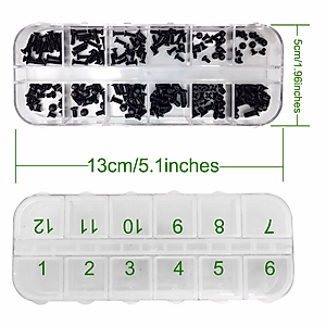Laptop Screw Computer Screw Set M2 M2.5 M3 Replacement Screw Kit 240 Pcs