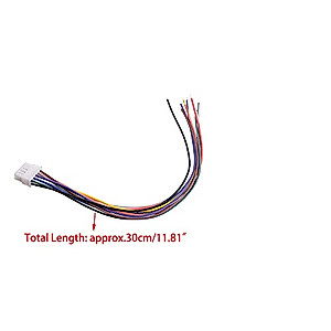 beler 10 Pin Harness Plug Fit for Kicker Bass Station PT10 PT250 11PT8 11PHD12 11PH12 11HS8 s 46HS10