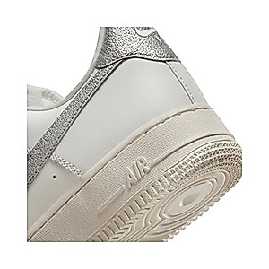 Nike Air Force 1 Womens ESS TRND Summit White/Metallic Silver Size 9.5