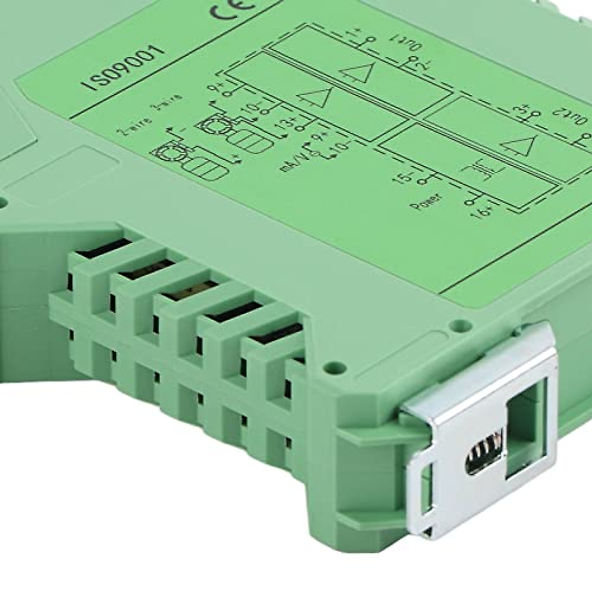 DC Conditioner, DC 24V DC Current Isolator Transmitter 4-20mA PLC Detect Conditioner(1 in 2 Out, 4-20mA to 4-20mA)