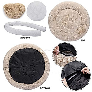ZENY Pet Bed for Dogs & Cats, Anti-Slip, Machine Washable, Ultra Soft Washable Dog and Cat Cushion Bed