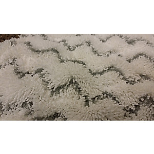 Eshoppercity Triangle Replacement Pads for Shark Genius Touch Free Steam Mop Washable Lift Away S6001 S6002 S6003 3973 S5001 S5002 (5)