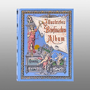 Prophila Collection Stamp Collector's Album with 60 Black Refill Sheets Heritage Design II