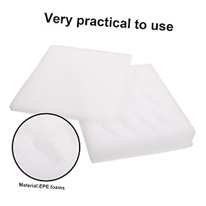 DOITOOL 2pcs Rutin Egg Protection egg holder refrigerator egg organizer egg protective tray portable egg tray eggs organizer reusable egg container egg foam trays the bird pearl cotton