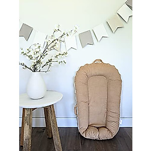 NoomiNest Baby Lounger Extra Cover for DockATot Deluxe (Sand)