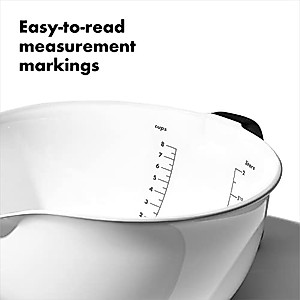 OXO Good Grips 2QT Batter Mixing Bowl, White