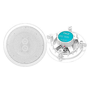 Pyle 6.5 Inch 300W Home Audio in Ceiling or Outdoor Speaker Waterproof (4 Pack)