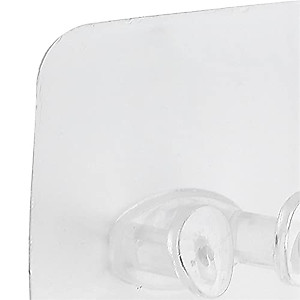 CHICIRIS Self Adhesive Hooks, 5pcs Waterproof Strong Viscosity Shower Holder for Phone for Kitchen for Towel for Plug for Bathroom