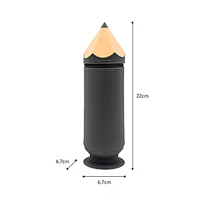 Pencil Case Silicone Pencil Box Pen Bag Holder for Desk, Stand Up Pen Case pencil Box Students Silicone Storage Bag(Environmentally friendly silicone) (grey)