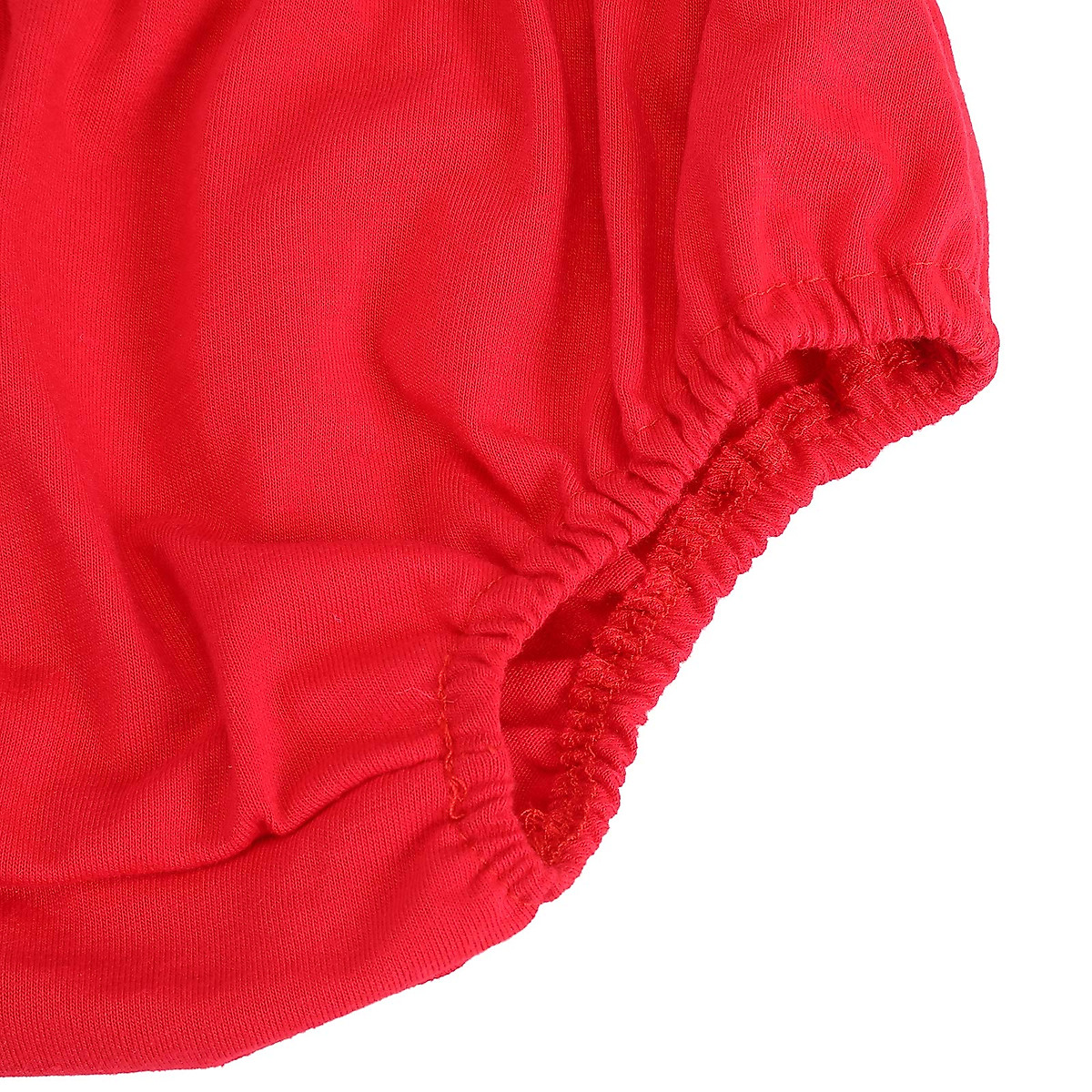 AWAYTR Baby Boys Cake Smash Outfit - First Birthday Party Suspenders Bow Tie Bloomers Set (Red Polka Dot)