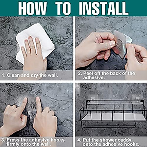 2 Pack -SUFAUY Paper Towel Holder Spice Rack and Multi-Purpose Shelf with Towel Rack, Wall Mount Storage Organizer, Steel, Black