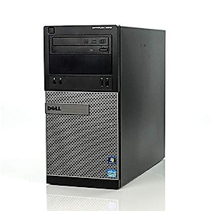 DELL OPTIPLEX 3010 Mini Tower Computer PC Intel Core i5 3470 up to 3.6G, 8G, 240G SSD, DVD, VGA,HDMI, Win 10 64 bit-Multi-Language Support English/Spanish/French(CI5)(Renewed)
