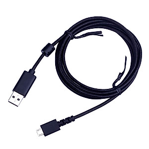HUYUN 1.8M USB Charging Cable Replacement for Logit G533 G633 G933 Gaming Headset & G502 Hero Lightspeed Mouse