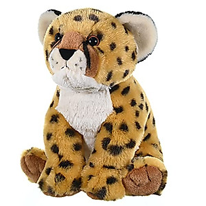 Wild Republic Cheetah Cub Plush, Stuffed Animal, Plush Toy, Gifts for Kids, Cuddlekins 12"