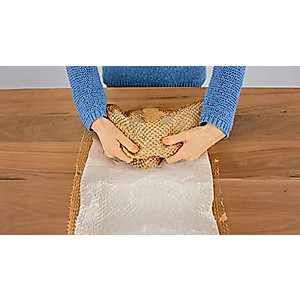Ranpak Ready Roll natural Packing Paper 30 ft x 14 in | Honeycomp Wrapping Paper | sustainable, environmentally friendly, 100% paper made in the USA