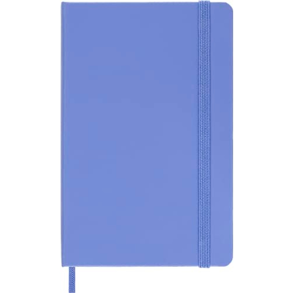 Moleskine Classic Notebook, Hard Cover, Pocket (3.5" x 5.5") Plain/Blank, Hydrangea Blue, 192 Pages