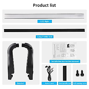 Official Creality Ender 3 LED Light Kit, 3D Printer LED Light Bar 24V 5W for Ender 3/Ender 3 Pro/Ender 3 V2/Ender 3 Neo/Ender 3 V2 Neo