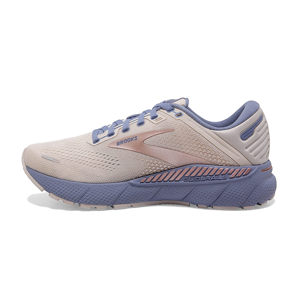 Brooks Women's Adrenaline GTS 22 Supportive Running Shoe - Lilac/Tempest/Pink - 8.5 Medium