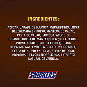 Snickers Bar with Caramel and Roasted Peanuts Chocolate Covered, 24 bars x50g (1200g)