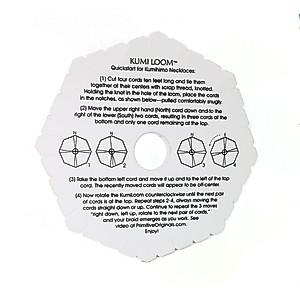 Kumiloom, Round Disk, Square Disk - Set of 3 Kumihimo Disks