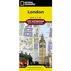 London Map (National Geographic Destination City Map)