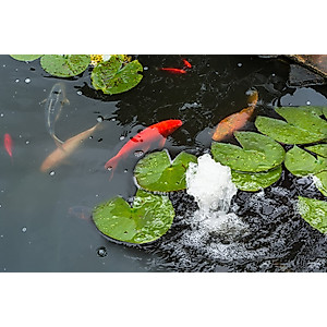 KLEWEE Pond Liner, 4 x 7ft 20 Mil Small Pond Liners, Black Heavy LDPE Duty Pond Liners for Outdoor Ponds, Waterfall, Stream, Fountains