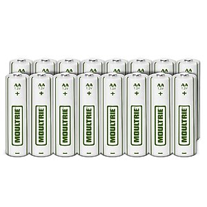 Moultrie AA Batteries, White (MCA-13295) 16 Count (Pack of 1)