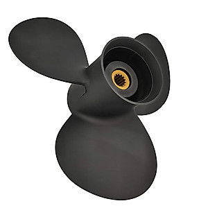 ARKDOZA Aluminum Prop Propeller for BRP Johnson EVINRUDE OMC Stern Drive 90/115/140HP 4 Stroke 15 Spline (14 (Dia) x 21 (Pitch))