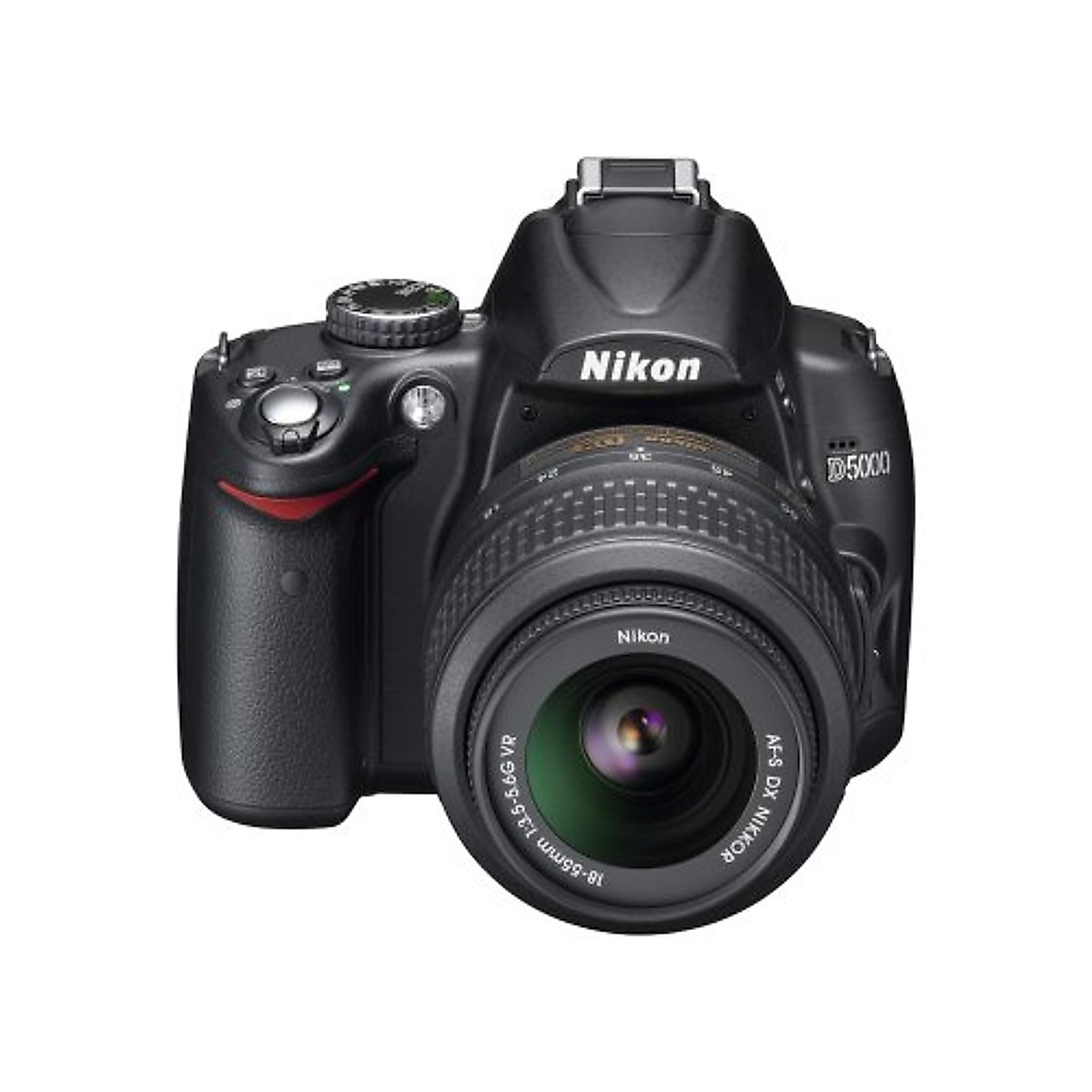Nikon D5000 12.3 MP DX Digital SLR Camera with 18-55mm f/3.5-5.6G VR Lens and 2.7-inch Vari-angle LCD (Renewed)