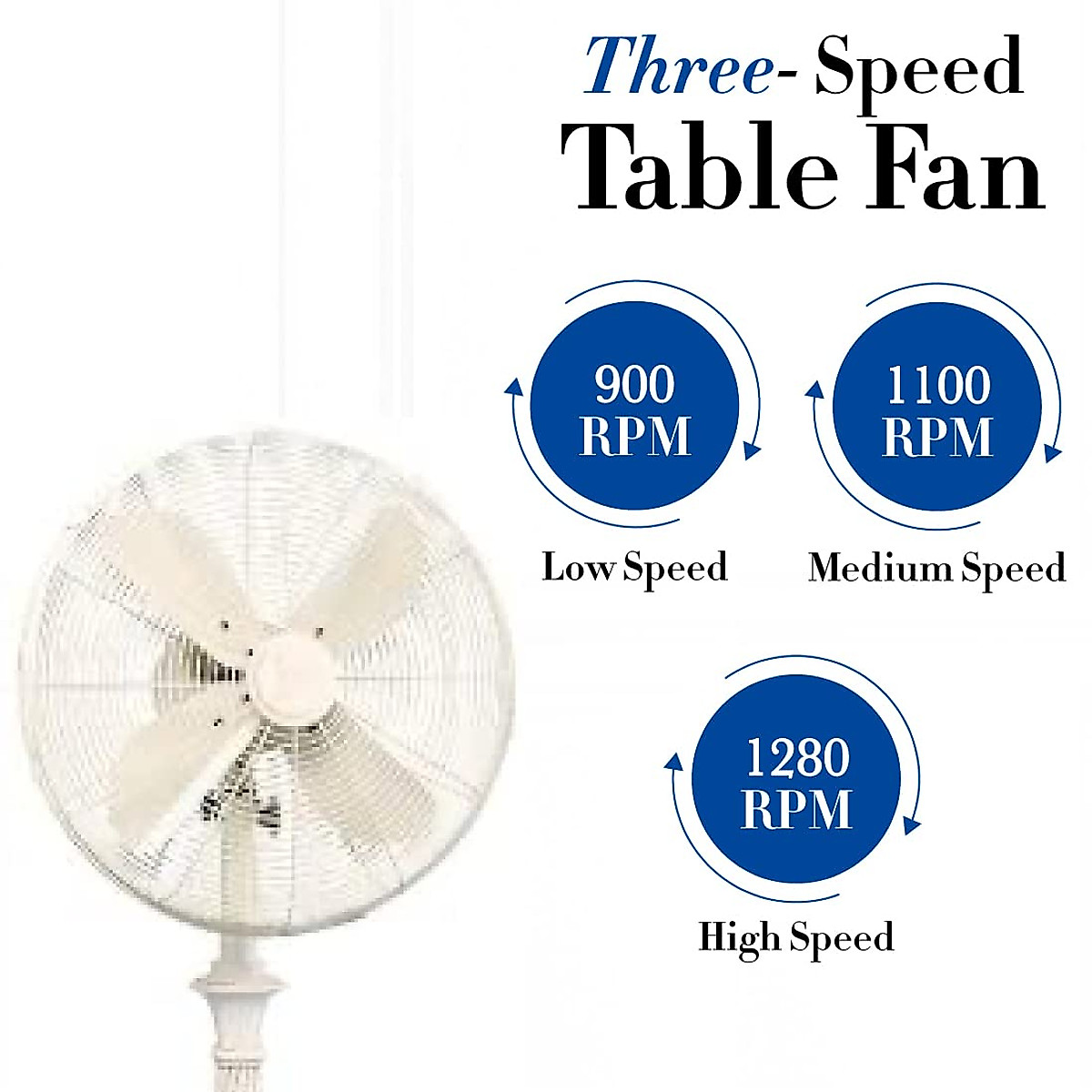 Deco Breeze Providence Floor-standing Fan, 16-Inch
