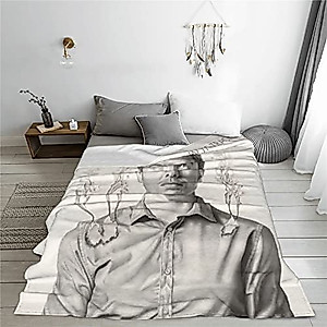 Flannel Blanket Josh Ritter Soft Lightweight Throw Blanket Warm Durable Sofa Couch Decor Beding 50"X40"