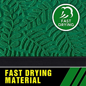 AMAGABELI GARDEN & HOME Large Outdoor Door Mats Rubber Shoes Scraper 36" x 24" for Front Entrance Outside Doormat Patio Rug Dirt Debris Mud Trapper Waterproof Low Profile Washable Carpet BG037