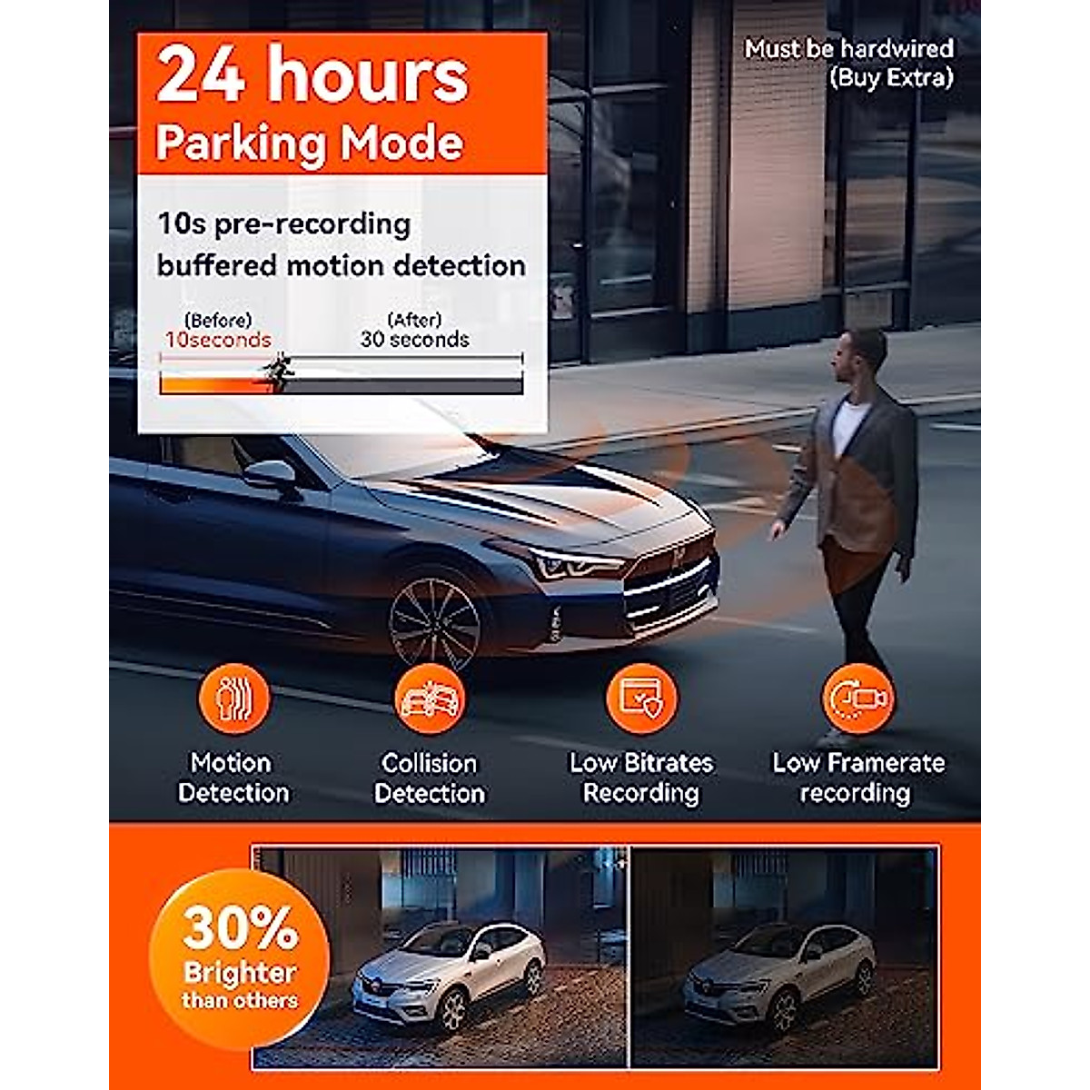 Vantrue N5 4 Channel WiFi 360° All Sides Dash Cam, STARVIS 2 IR Night Vision, 2.7K+1080P*3 Front Rear Inside Dashcam, Voice Control, GPS, 24 Hours Buffered Parking Mode Dash Camera, Support 512GB Max