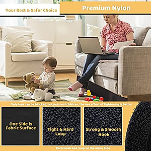 TEUVO 11cm x 3m Toy Blocker for Under Bed and Under Couch, Under Couch Blocker for Babies and Pets Toys from Going Sliding Adjustable Gap Bumper Under Sofa & Furniture