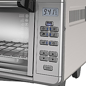 Black+Decker TO3290XSBD Toaster Oven, 8-Slice, Stainless Steel