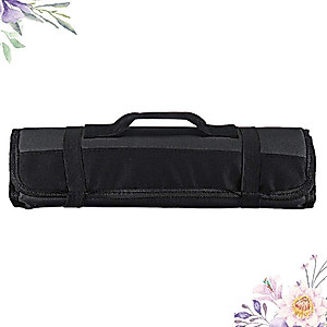 DOITOOL Chef Knife Case Roll Bag, Knife Roll, 22 slots Chef Knife Bag with Handle, Portable Knife Roll Bag for Chefs Culinary Traveling, Knives Pouch