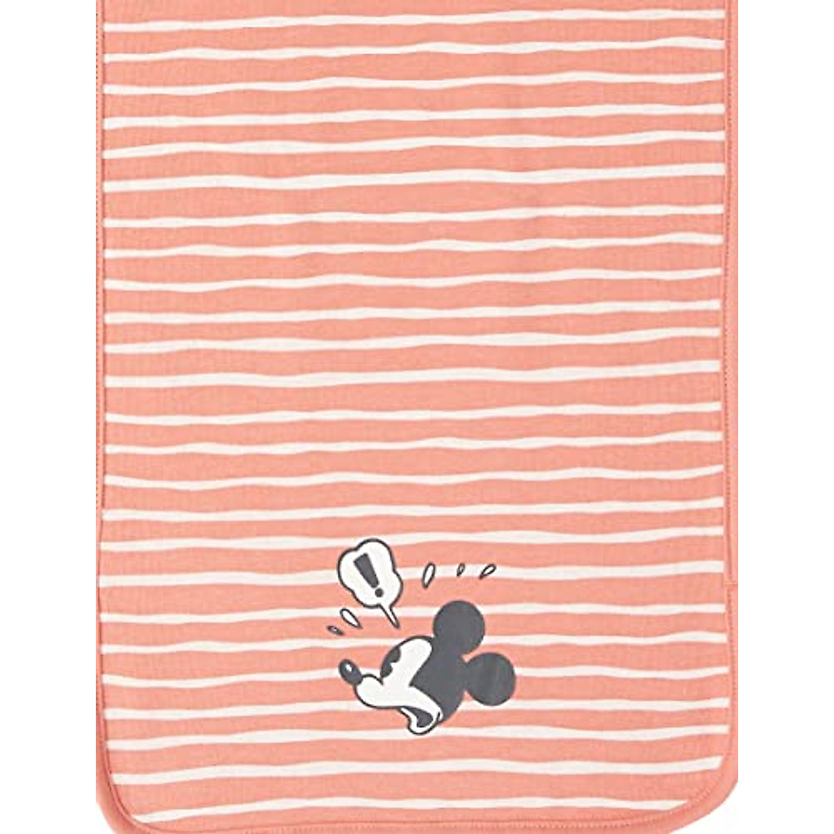 Amazon Essentials Disney | Marvel | Star Wars Unisex Kids' Burp Cloths, Pack of 6, 6-pack Mickey Expressions, One Size