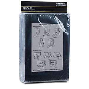 Sound Addicted - Studio Monitor Isolation Pads, Reduce Speaker Vibrations and Fits Most Stands - 2 Pair | SMPads