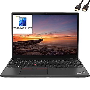 Lenovo 2023 ThinkPad T16 16" WUXGA 300nits Business Laptop, 12th Gen Intel 12-Core i7-1260P, 40GB DDR4 RAM, 1TB PCIe SSD, WiFi 6, Bluetooth 5.1, Backlit Keyboard, Windows 11 Pro, BROAG HDMI Cable