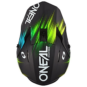 O'Neal 3SRS Helmet Adult Voltage Black/Green Medium