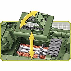 Cobi toys 668 Pcs Historical Collection WWII /2542/ T 34-85, Green