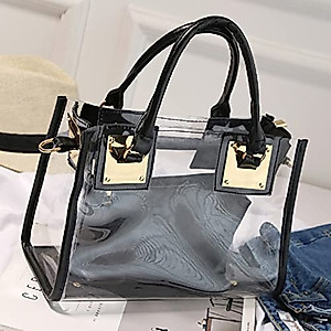 sikiwind Transparent PVC Shoulder Crossbody Bags Women Handbag Fashion Jelly Clear Beach Shopping Tote Female Travel Clutch