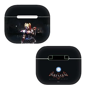 Head Case Designs Officially Licensed Batman Arkham Knight Harley Quinn Characters & Graphics Matte Vinyl Sticker Skin Decal Cover Compatible with Apple AirPods 3 3rd Gen