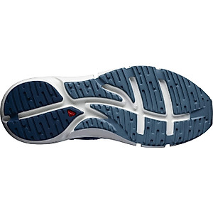 Salomon PREDICT2 Running Shoes for Men, Copen Blue/Dark Denim/Sulphur, 10.5