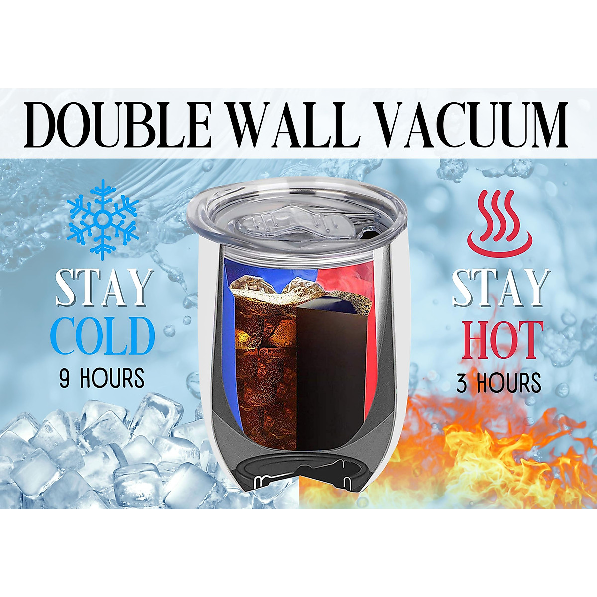 Onebttl 12oz Stainless Steel Insulated Tumbler with Lid - Book Lovers Gifts for Women, Librarians, Readers