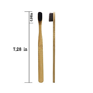 Clypolly Extra Soft Sensitive Gum Bamboo Toothbrush with 20000 Soft Floss Bristle for Fragile Gums,Braces,Dentures,Pregnant & Elderly