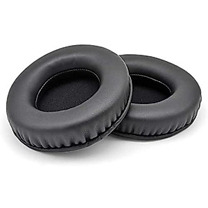 E50BT Replacement Ear Pad Earpad Cushion Cover Compatible with JBL SYNCHROS E50BT E50 S500 S700 Wireless Headphones (Black)
