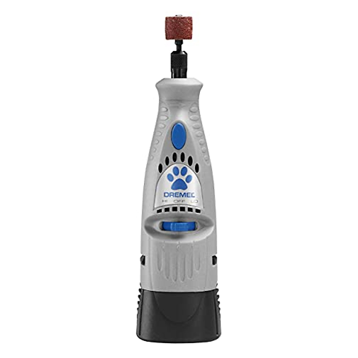Dremel 7300-PT 4.8V Cordless Pet Dog Nail Grooming & Grinding Tool, Easy to Use, Rechargeable, Safely Trim Pet & Dog Nails , Grey , Medium