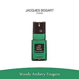 Jacques Bogart One Man Show Men EDT Spray (Emerald Edition) 3.33 oz